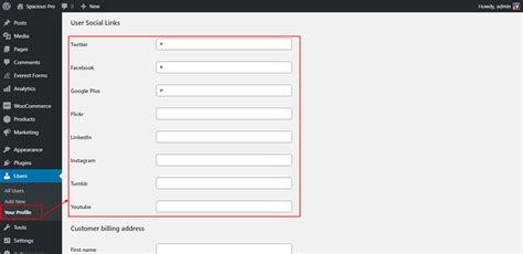 How To Enabledisable Social Profile Links Of Author In Author Bio