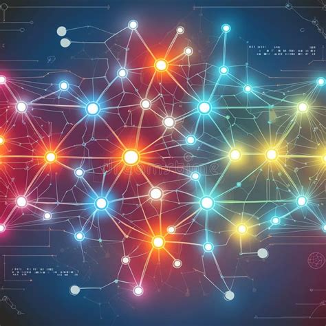 Neural Network Visualization Background Stock Illustration Illustration Of Background Finance