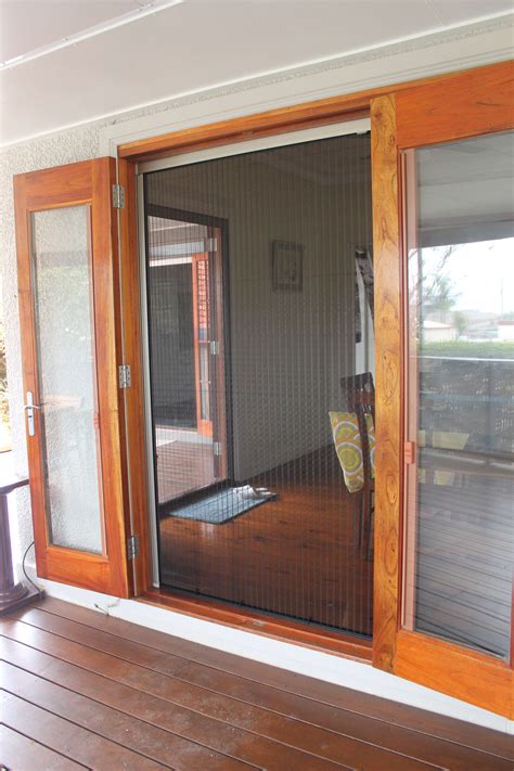 French Door Retractable Fly Screen Fly Screen Doors French Doors With Screens French Doors