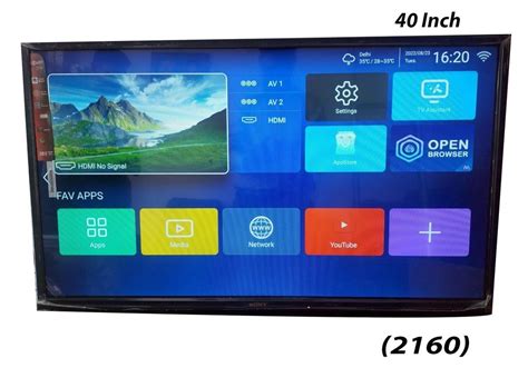 Black 40 Inch Android LED TV IPS At 9500 Piece In New Delhi ID