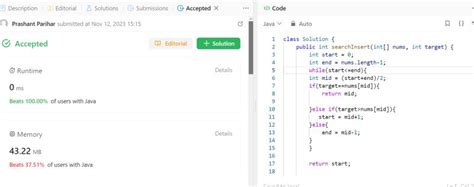 Prashant Parihar On Linkedin Leetcodechallenge Dsawithedslash