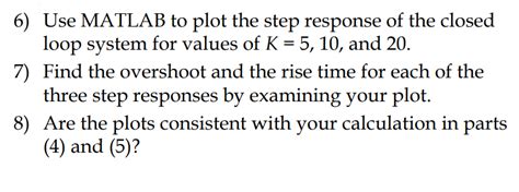 Solved Sketch The Root Locus Plot Using Matlab Find Chegg