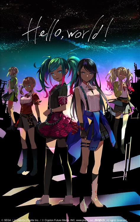 Hatsune Miku Tenma Saki Hoshino Ichika Mochizuki Honami Hinomori
