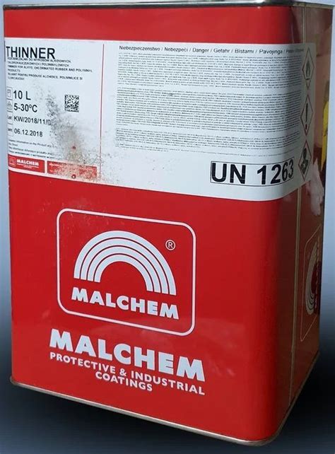 Разбавитель для полиуретановых материалов 10л MALCHEM/ МАЛХЕМ в России