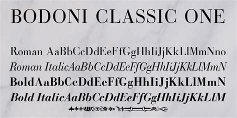 Bodoni Classic Archivi Museo Bodoniano