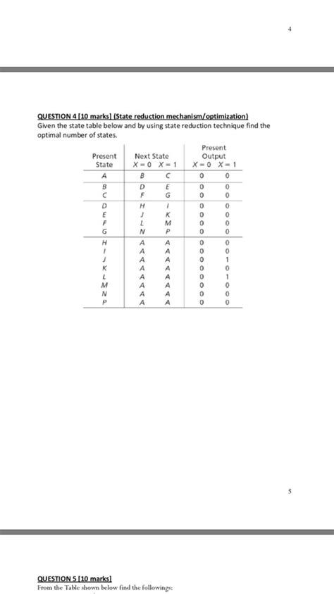 Given The State Table Below And By Using State Chegg Com