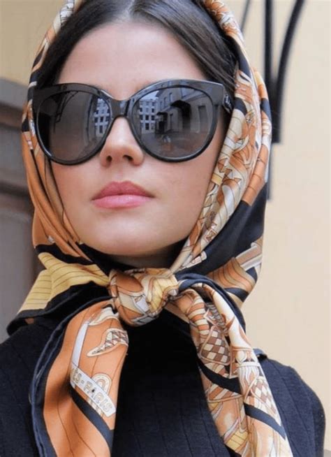 Silk Scarf As A Chic Hair Accessory Different Ways To Wear Silk Scarves Head Scarf Styles