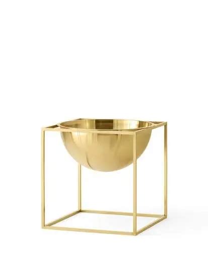 Audo Copenhagen Kubus Bowl Large Brass Gratis Fragt