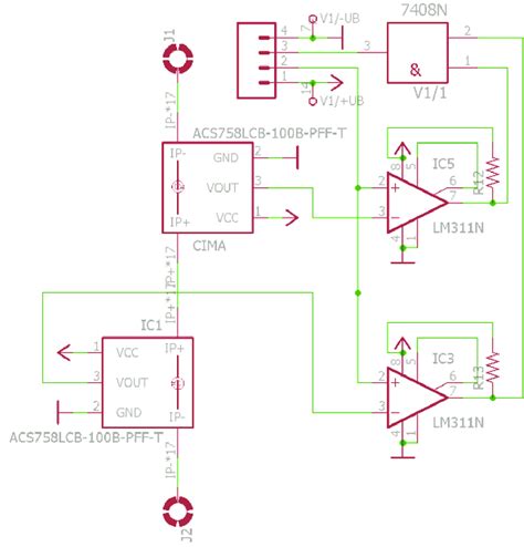 Current Sensor And Comparator Module Schematic Download Scientific