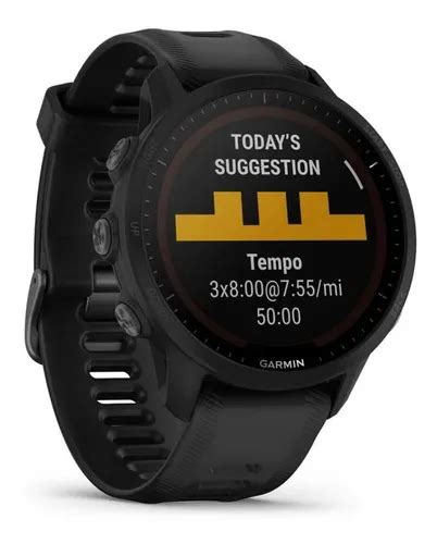 Monitor Cardíaco De Pulso Garmin Forerunner 955 Solar Preto