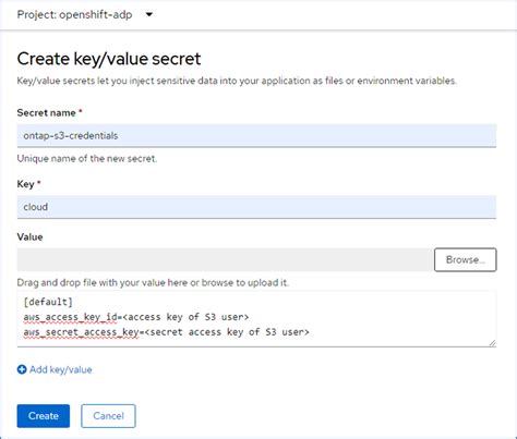 a backup and restore option for vm data protection in openshift