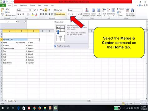 Merge¢er In Excel Pptx