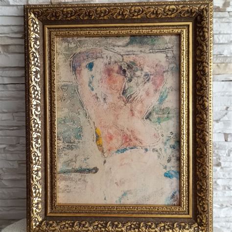 Tablou Nud Ilie Ardeleanuvoucher Vintage Retro Antic