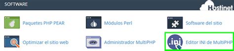 Cómo Cambiar los Valores PHP en un VPS con WHM cPanel Editor INI de
