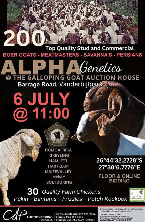 Alpha Genetics Cdp Auctioneering