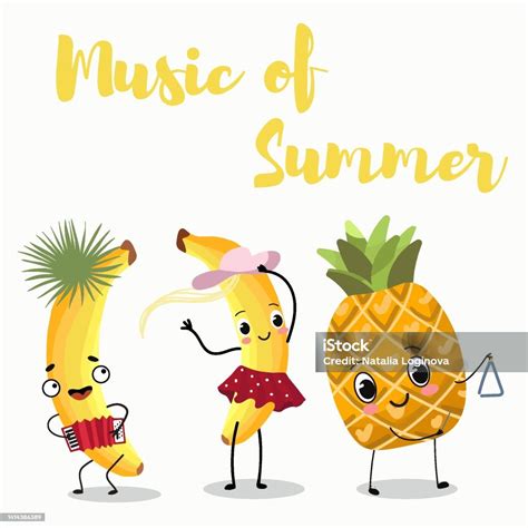 재미있는 캐릭터의 벡터 일러스트 레이 션 만화 피타하야 피타하야 드래곤 과일 타기 자전거 탠덤 경쟁에서 승리 여름 분위기를위한 레터링 0명에 대한 스톡 벡터 아트 및 기타