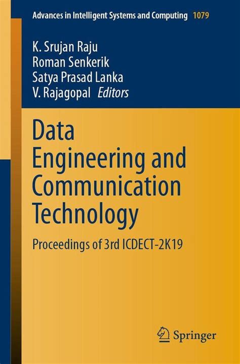Advances In Intelligent Systems And Computing 1079 Data Engineering