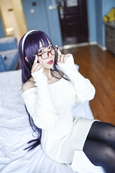 九曲Jean 毛衣学姐 微图坊