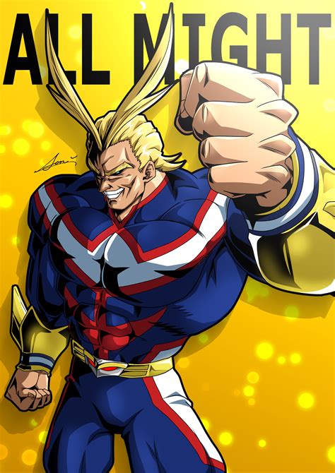 All Might Boku No Hero Academia Mobile Wallpaper By Sen 5296