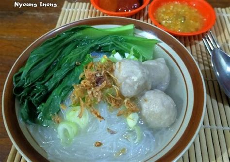 Resep Bakso Kuah Simpel Oleh Ika Mahendra Moenif Cookpad