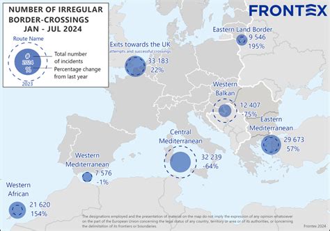 Eu External Borders Irregular Border Crossings Fall Nearly 40 This Year