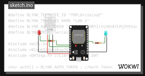 Lab2 Wokwi Esp32 Stm32 Arduino Simulator