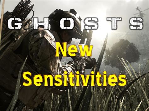 New Sensitivity Changes Call Of Duty Ghosts YouTube