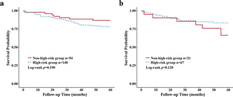 Kaplanmeier Disease Free Survival Curves Of Stage Ii Colon Cancer