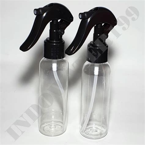 Jual BOTOL TRIGGER SPRAY 100 ML BENING KEPALA TRIGGER HITAM TIPE B Kota Bandung Indowater