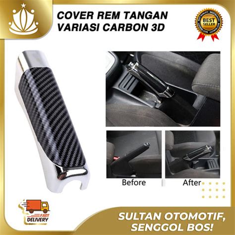 Jual Cover Rem Tangan Mobil Carbon Casing Rem Tangan Hand Brake