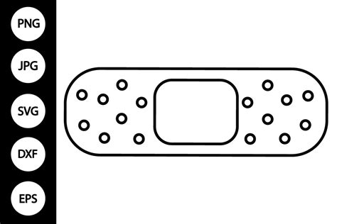 Outline Bandage SVG Graphic By MYDIGITALART13 Creative Fabrica