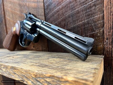Colt Python 6 Blued 357