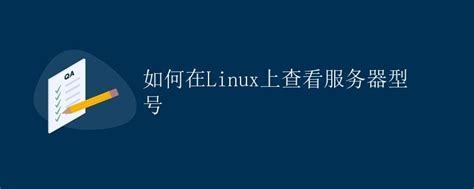 如何在linux上查看服务器型号极客笔记