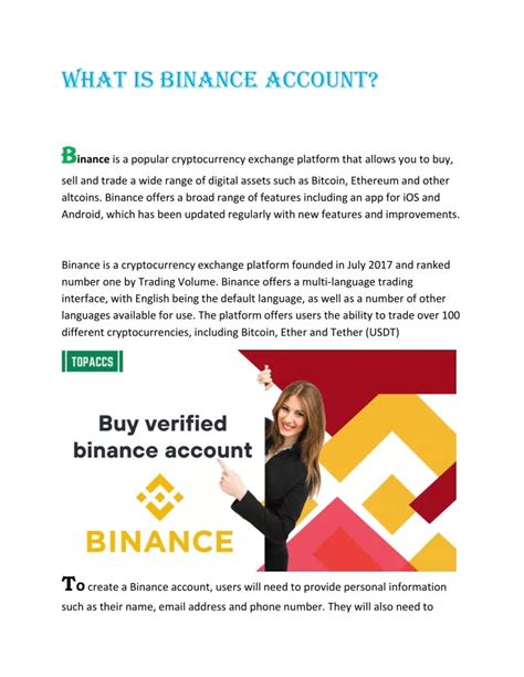 PPT Buy Verified Binance Account PowerPoint Presentation Free