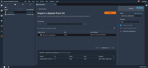 Prepare And Analyze Json And Orc Data With Amazon Sagemaker Data Wrangler Artificial Intelligence
