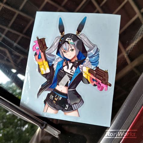 Jual Stiker Kiss Cut Bronya Haxxor Bunny Honkai Impact Shopee