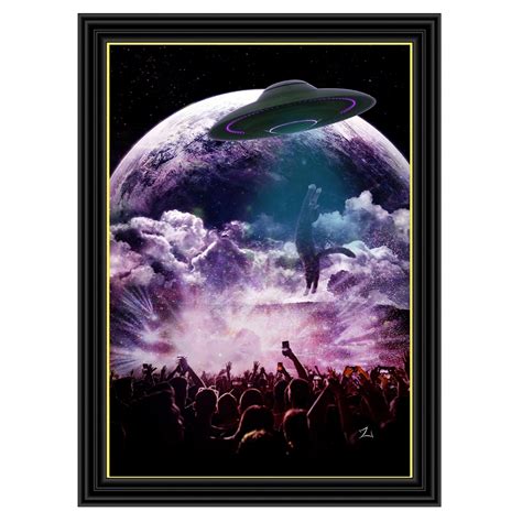 Quadro Cats And Ufos Shopee Brasil