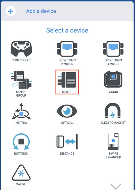 Configuring Smart Motors In VEXcode EXP VEX Library