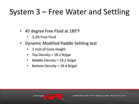 Ppt Api Dynamic Settling Powerpoint Presentation Free Download Id