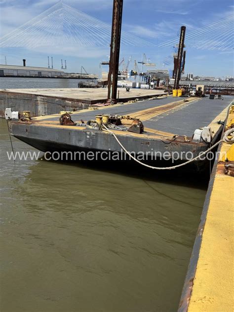 110x32x9 Drag Barge Commercial Marine Pro