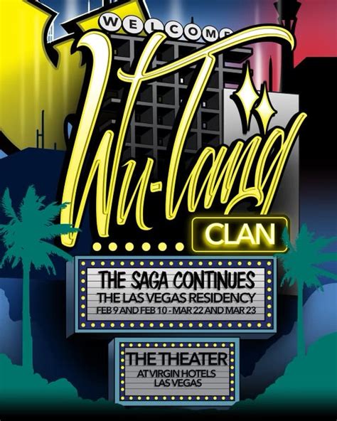 Wu Tang Clan To Begin Las Vegas Residency In 2024 Knotfest