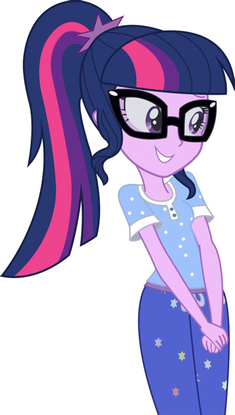 Mlp Eg 4series Sci Twi In Pajamas By Abigailrodrigues5375 On Deviantart