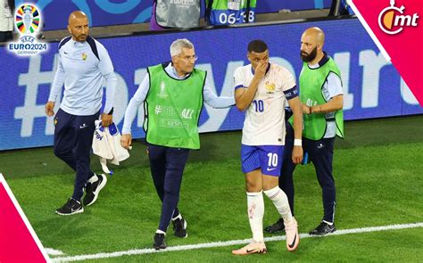 Sale A La Luz La Primera Imagen De Mbappé Con Protección En La Nariz