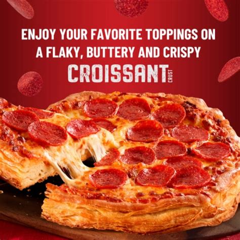 Digiorno Frozen Pizza Pepperoni Croissant Crust Pizza 222 Oz Qfc
