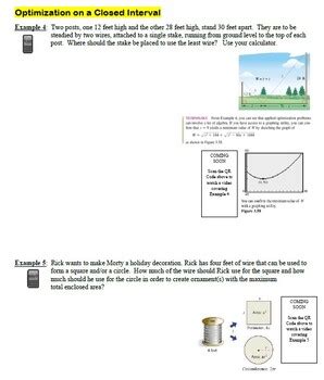 AP Calculus Unit 5 Reflecting The New CED Guided Practice Class Notes