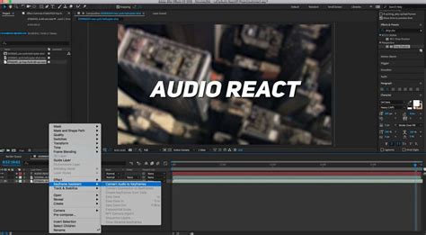 How To Make Text React To Music With After Effects Expressions