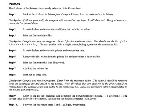 Solved Primes The Skeleton Of The Primes Class Already