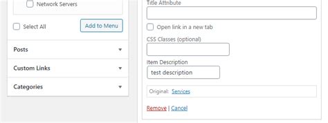 How To Add Custom Fields To Wordpress Menu Items Pressidium®
