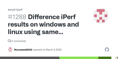 Difference Iperf Results On Windows And Linux Using Same Hardware