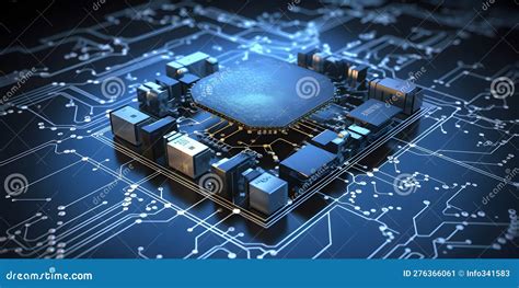 An Iot Device Communicating With A Cloud Platform Collect Created With Generative Ai Stock